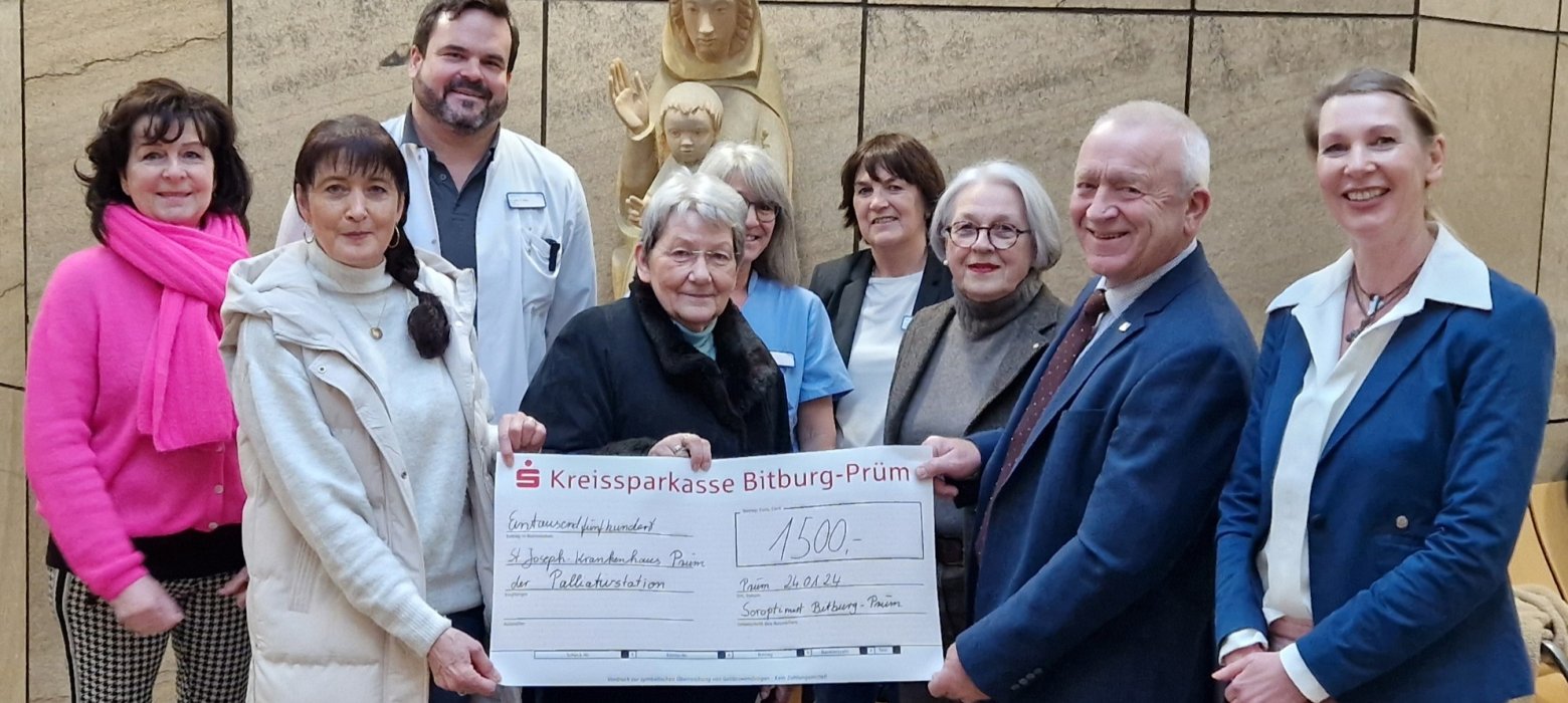 Spendenübergabe der Soroptimisten Bitburg-Prüm | Verbandsgemeinde Prüm
